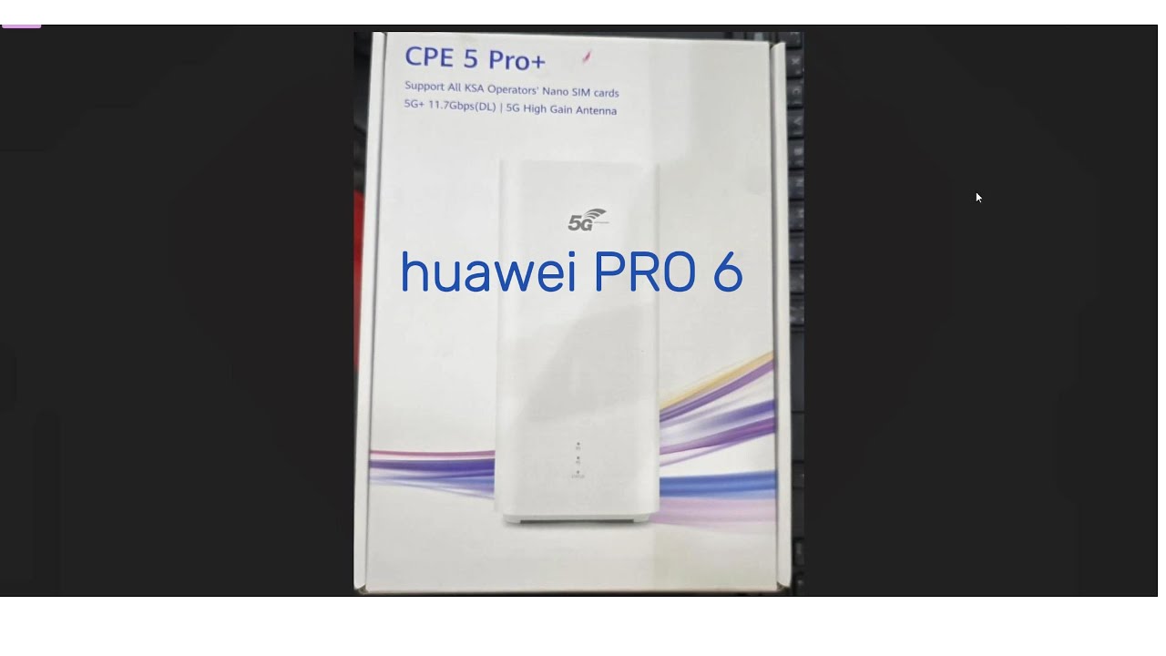 روتر هواوي برو6 الجديد استعراض المميزات +سكربت huawei pro 6 router with ...