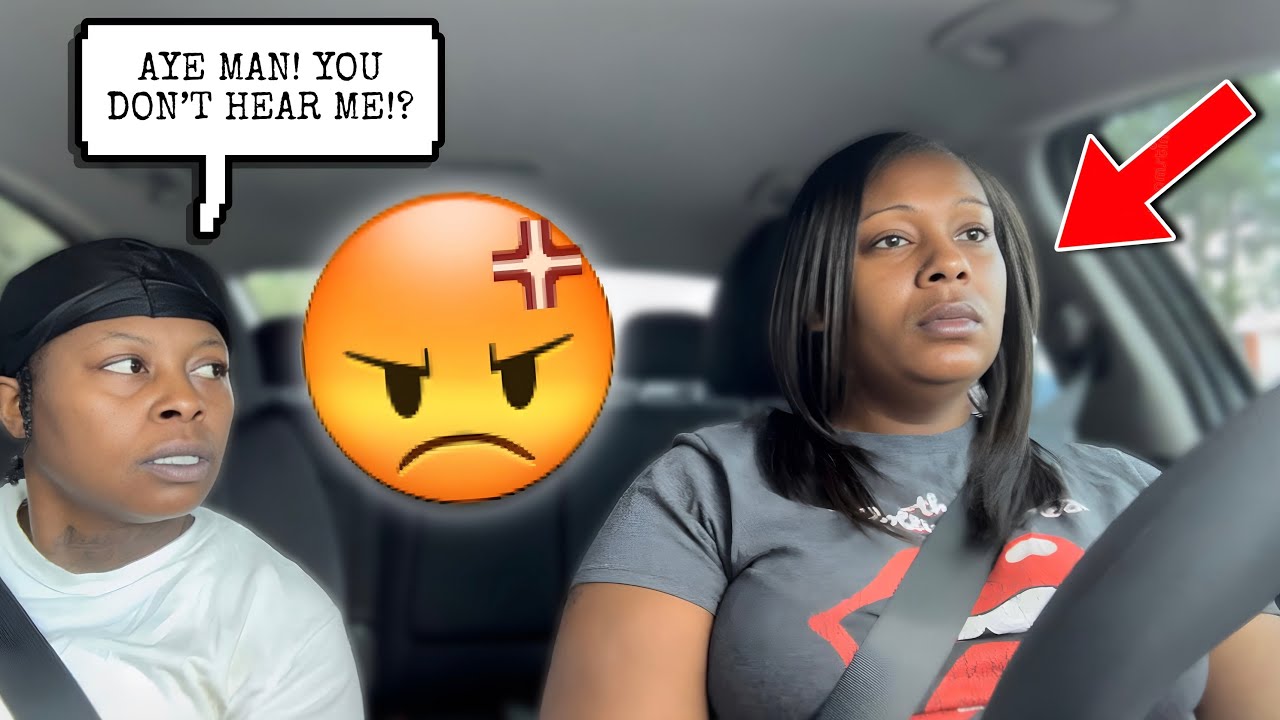 DAZING OUT WHILE DRIVING PRANK ON ANGRY WIFE - YouTube