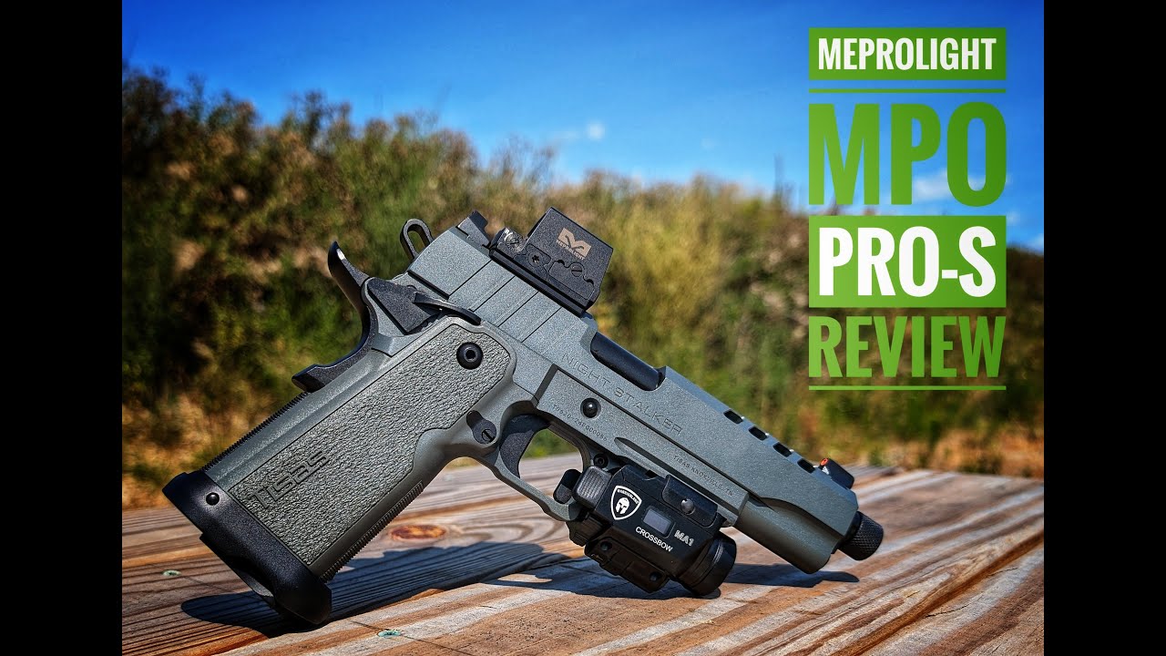 Is The Meprolight MPO PRO-S The Enclosed Dot You Need For Your DS 1911 ...