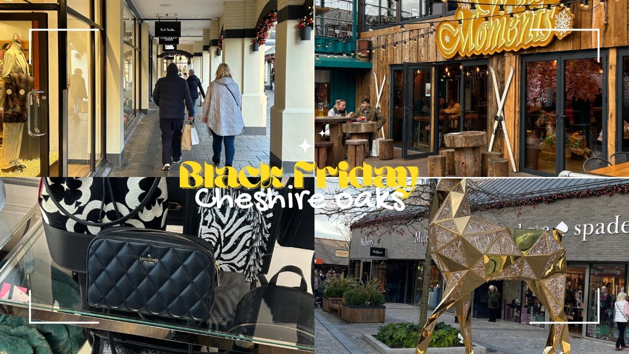 Black Friday/ Cheshire oaks / Chester / cheshire oaks outlet - YouTube