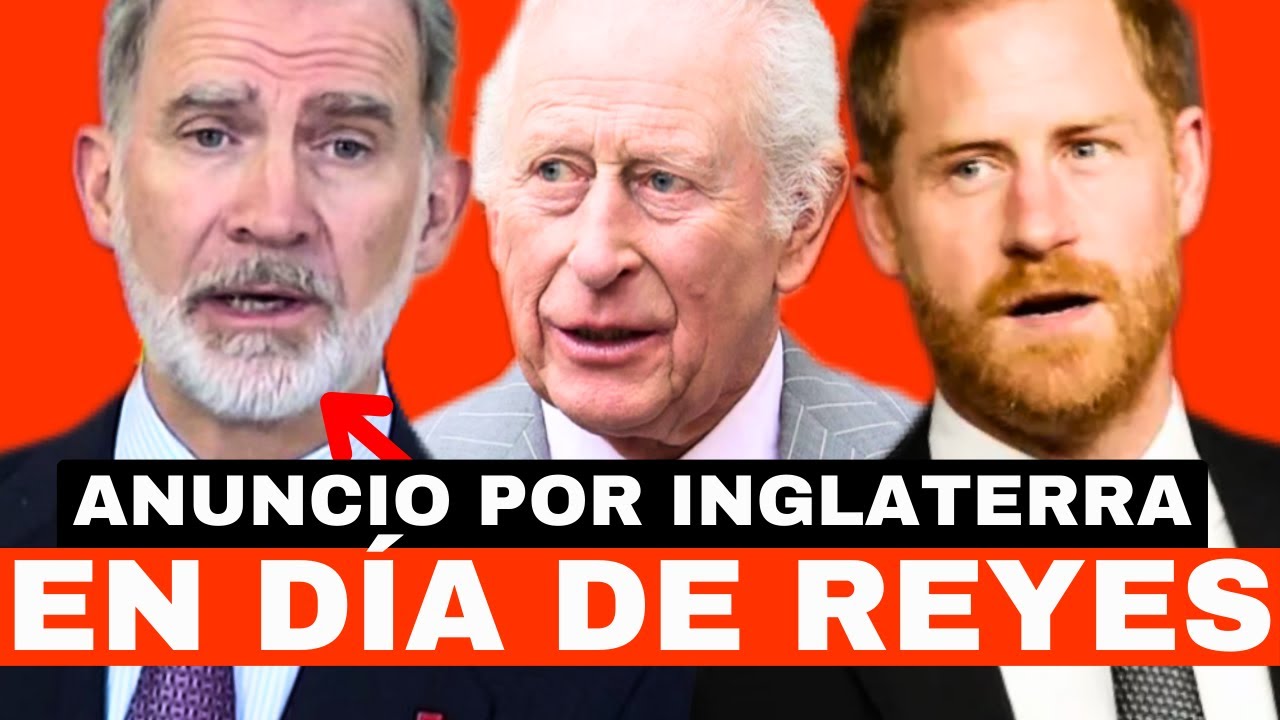 EL REY FELIPE VI PARALIZA ESPAÑA tras ANUNCIO DEL REY DE INGLATERRA por ...
