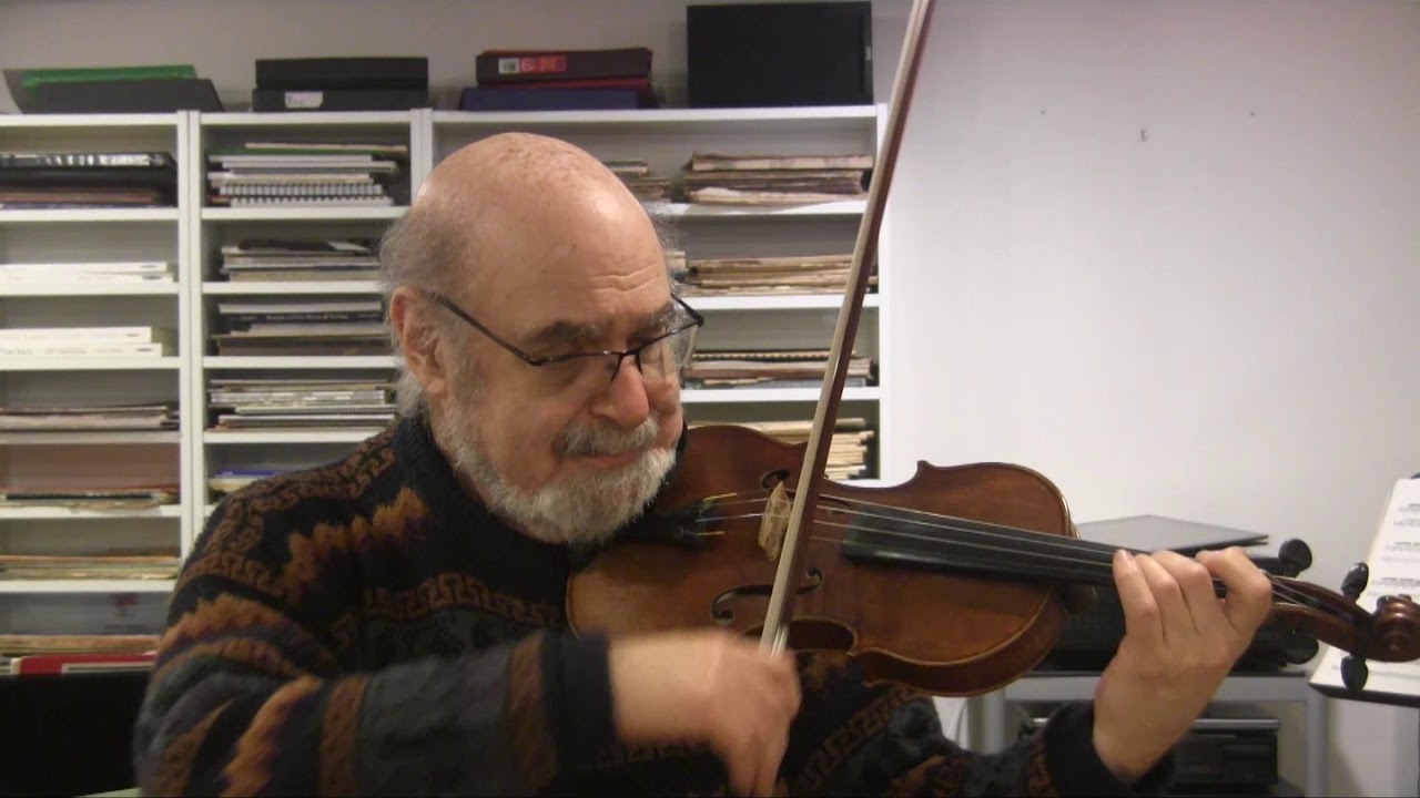Roy Sonne plays Allemande and Corrente from the Bach D Minor Partita ...