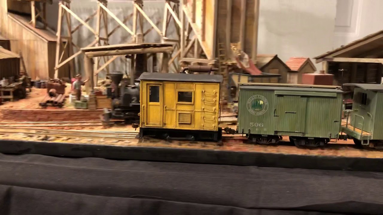ON30 Boulder Valley BVM box cab - Micro Layout - YouTube