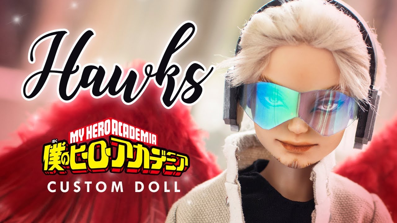 Hawks from My Hero Academia • Ever After High OOAK • Custom Doll ...