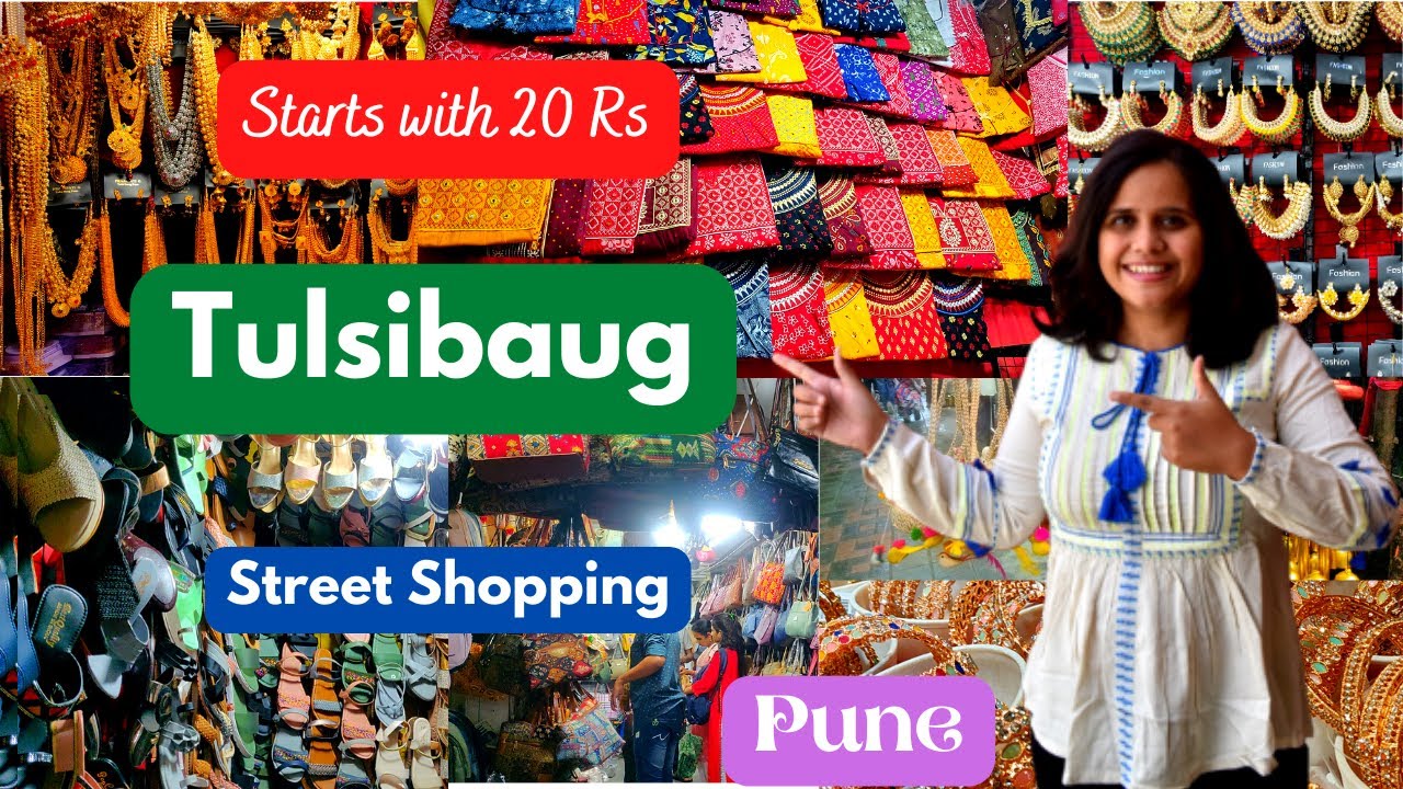 PUNE Street Shopping Market | Tulsibagh | तुळशी बाग | Diwali Shopping ...