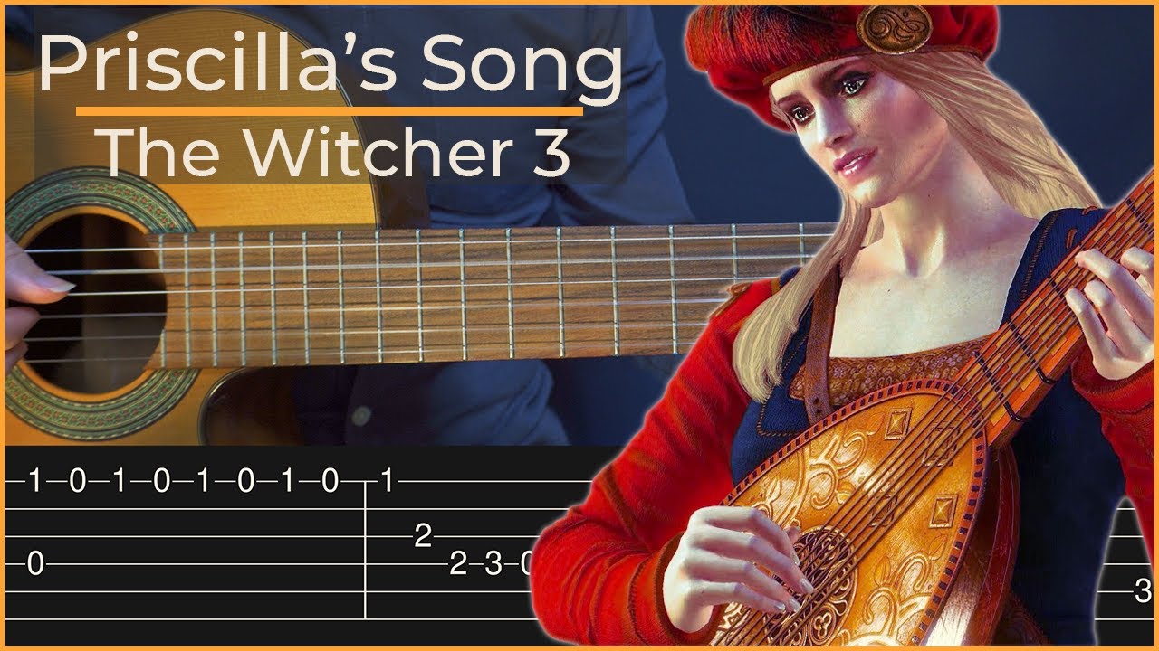 Priscilla's Song - The Witcher (Simple Guitar Tab) - YouTube Music