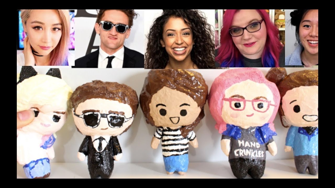Homemade YouTuber squishies - YouTube
