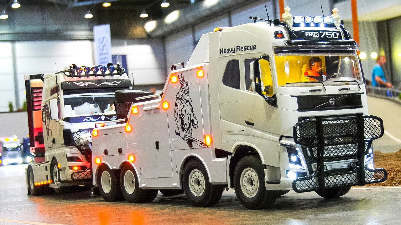 STUNNING RC TRUCKS, RC TRACTORS, RC MACHINES, RC HITACHI ZW370 WHEEL ...