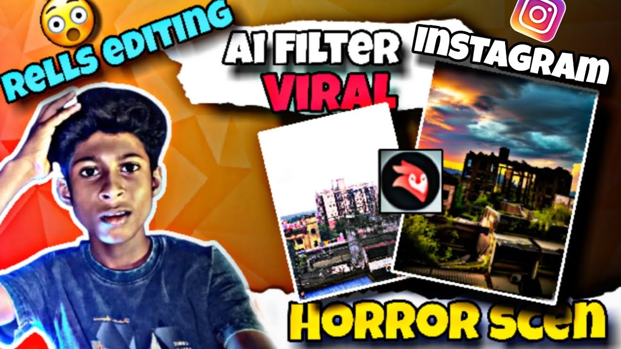 AI horror scene video editing| easy way to edit this of viral in mobile ...