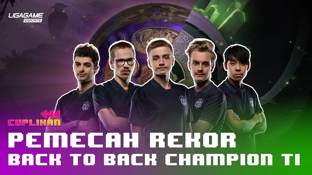CUPLIKAN SANG 2 TIMES TI CHAMPION OG ESPORTS | DOTA 2 THE INTERNATIONAL ...