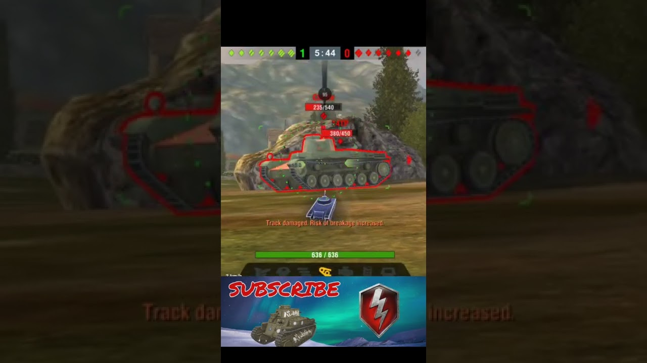 World Of Tanks T6E1 Grizzly On Fire(Wot blitz) By Royal Resident # ...