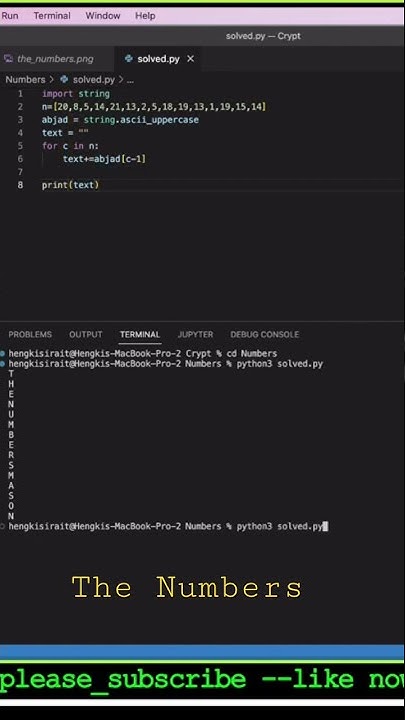 #picoctf The Numbers - YouTube