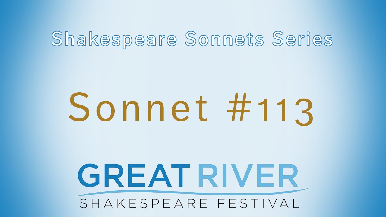 Sonnet 113 - YouTube