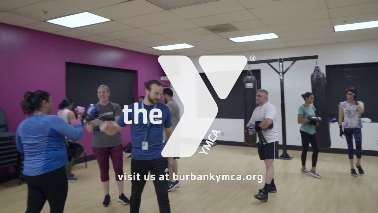 Burbank YMCA Boxing Class - YouTube
