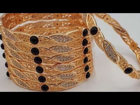 Dubai Gold Bangles ||Latest Bangles Designs ||Arabic gold designs - YouTube