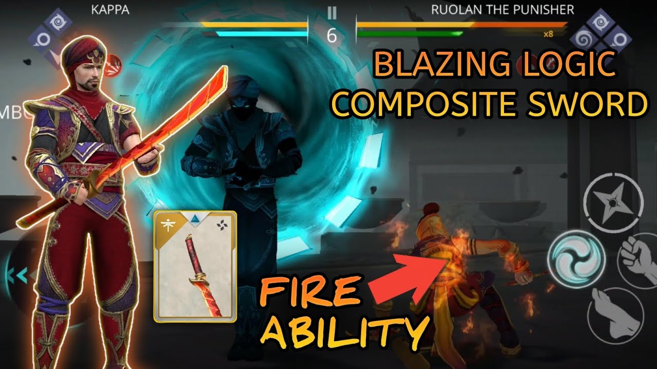 Shadow Fight 3 : Blazing Logic Composite Sword | Legendary Weapon ...