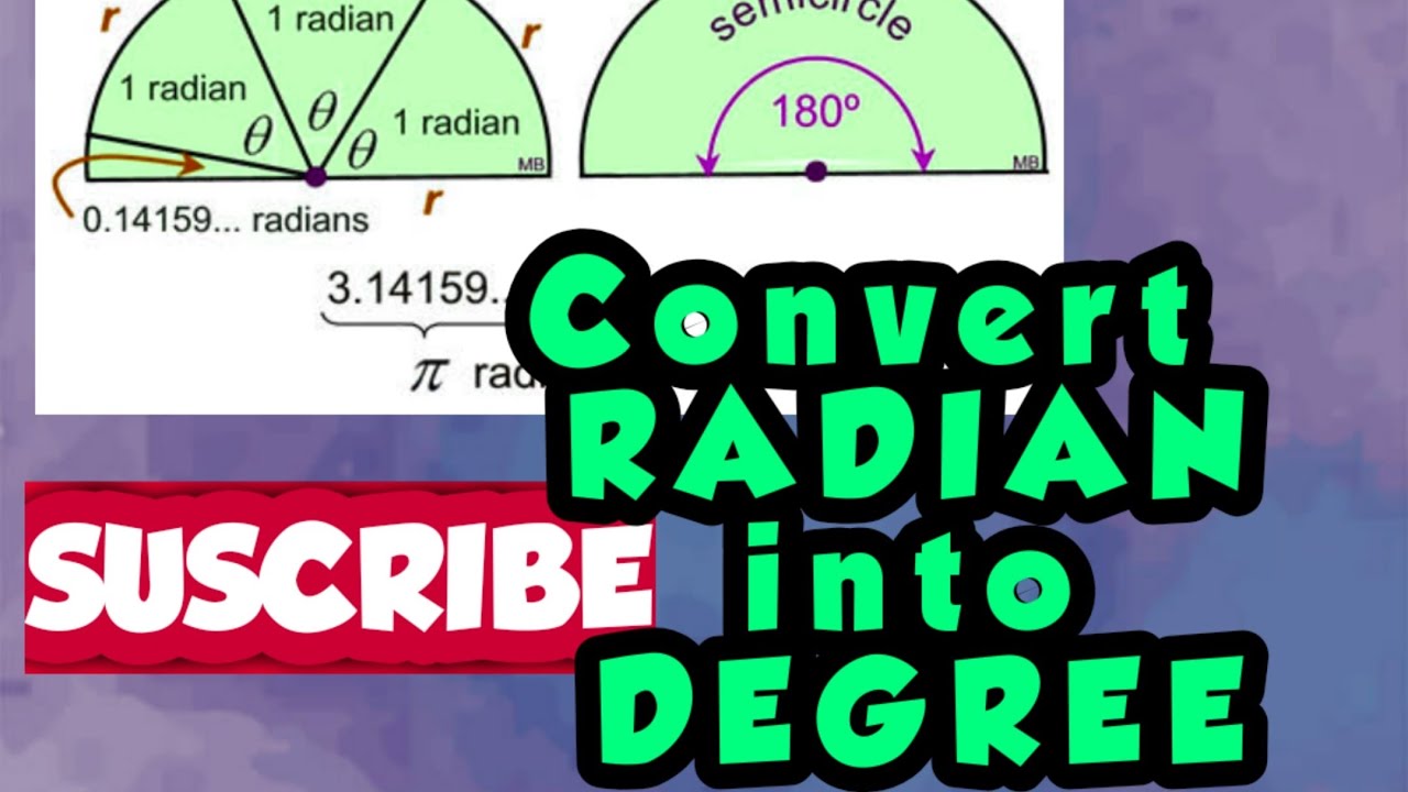 Convert RADIAN Into Degree Vice Versa YouTube convert-radian-into-degree-vice-versa-youtube