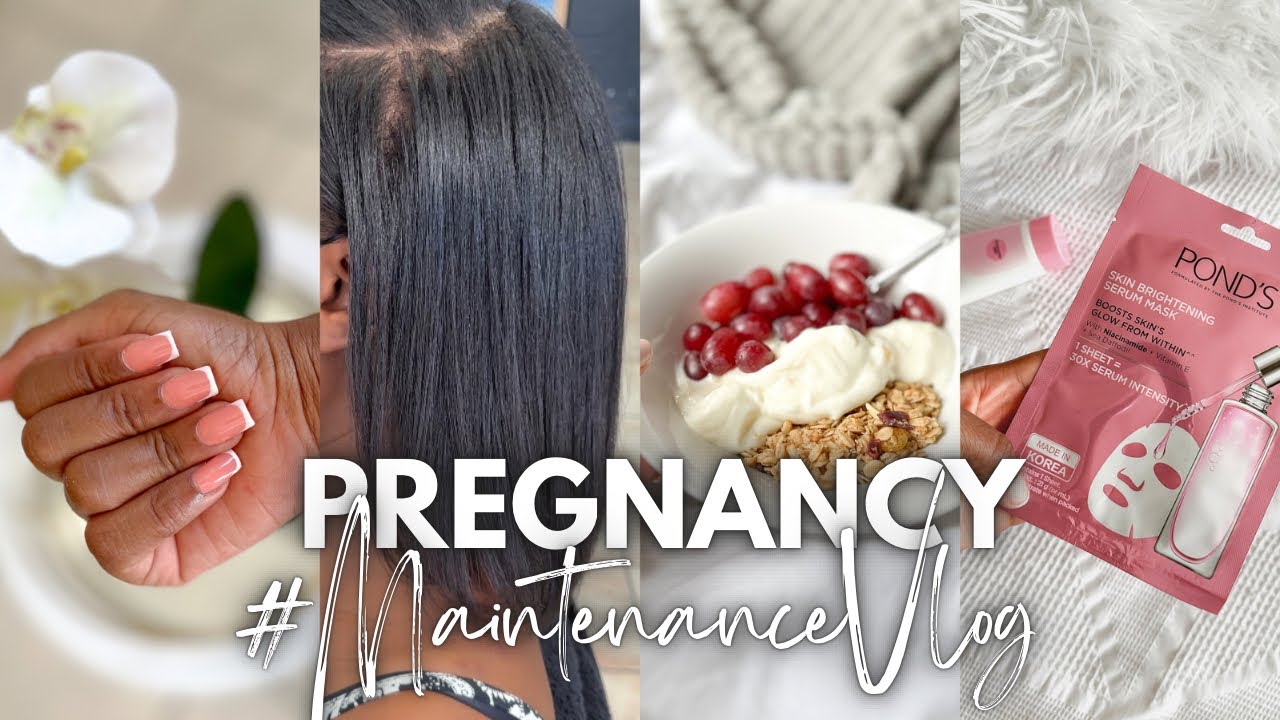 PREGNANCY SELF CARE | Maintenance before giving birth | Wax | Hair ...