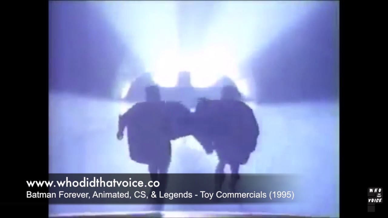 Batman Forever, Animated, CS, & Legends - Toy Commercials (1995) - YouTube