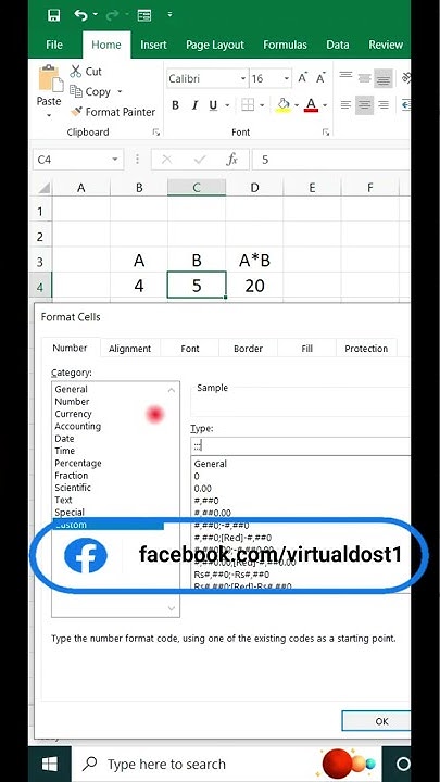 How to hide cell value in excel | Virtual Dost - YouTube
