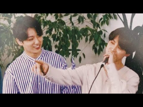 when jungkook can't stop looking at jimin