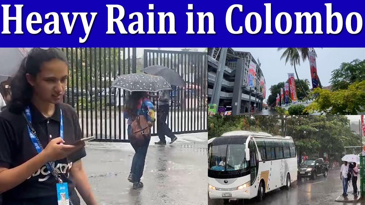 Breaking News | Heavy Rain Start's in Colombo - YouTube
