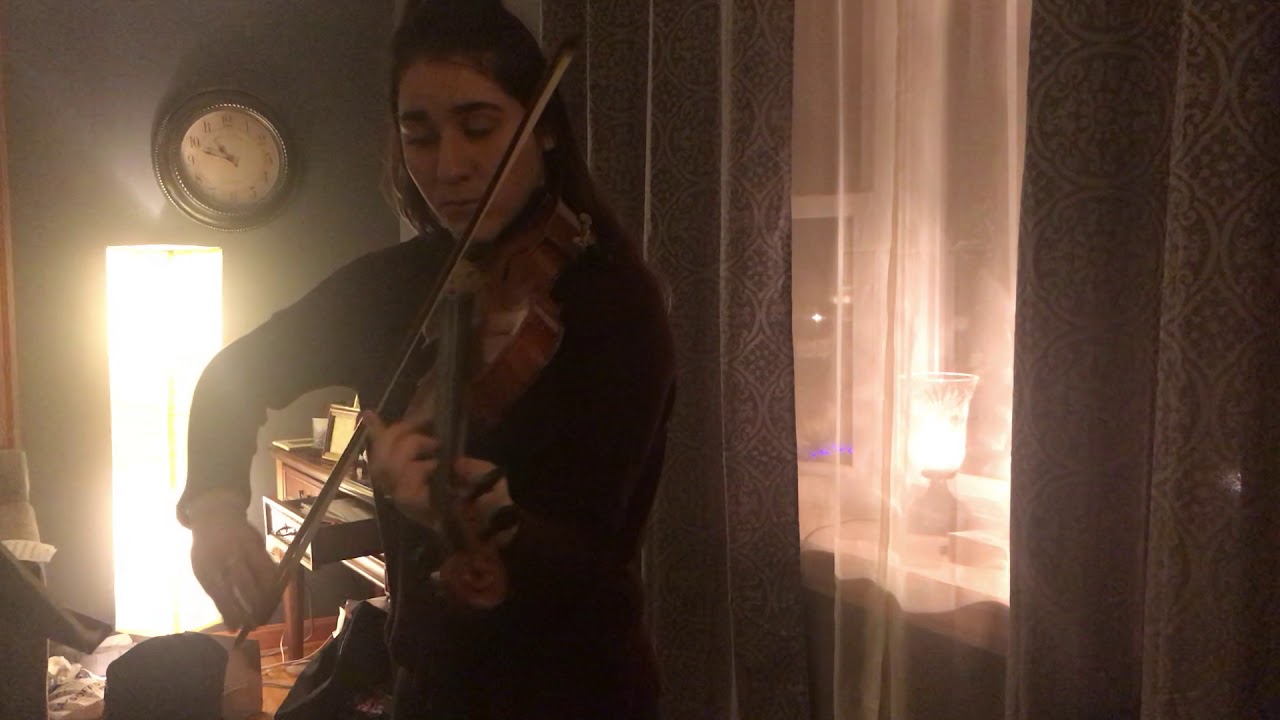Faith Schmidt Bach partita 2 Music Business Audition - YouTube