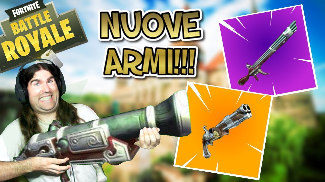 *SCOPERTE* NUOVE ARMI FORTNITE STAGIONE 5!!! GAMEPLAY NUOVA SKIN PASS ...