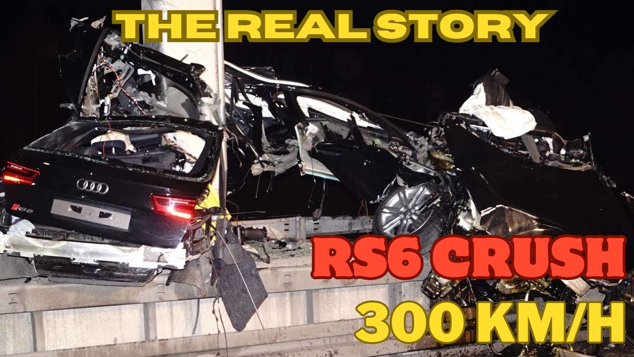 Audi RS6 Crash: 300 km/h Speed and the Deadly Collision with a Truck - YouTube