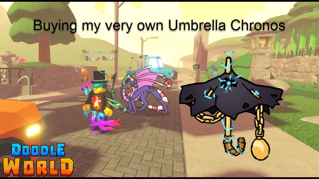 Buying an Umbrella Chronos - Doodle World - YouTube