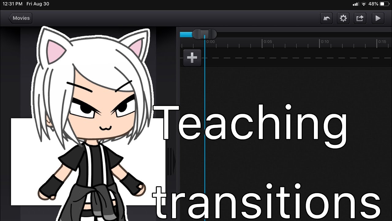 Gacha life how to make transitions with cute cut/cute cut pro-Gacha ...