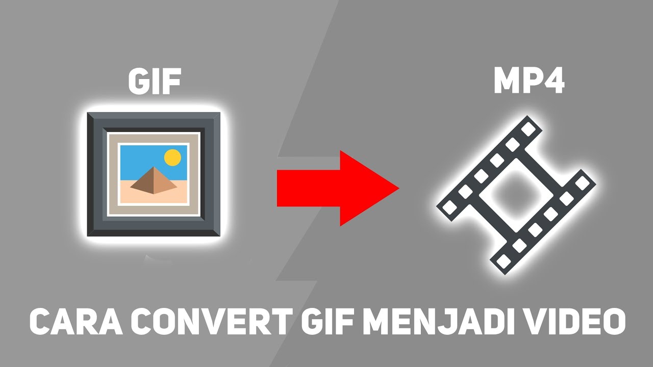 Cara Mengubah Gambar GIF Menjadi Video MP4 Terbaru Tanpa Aplikasi - YouTube