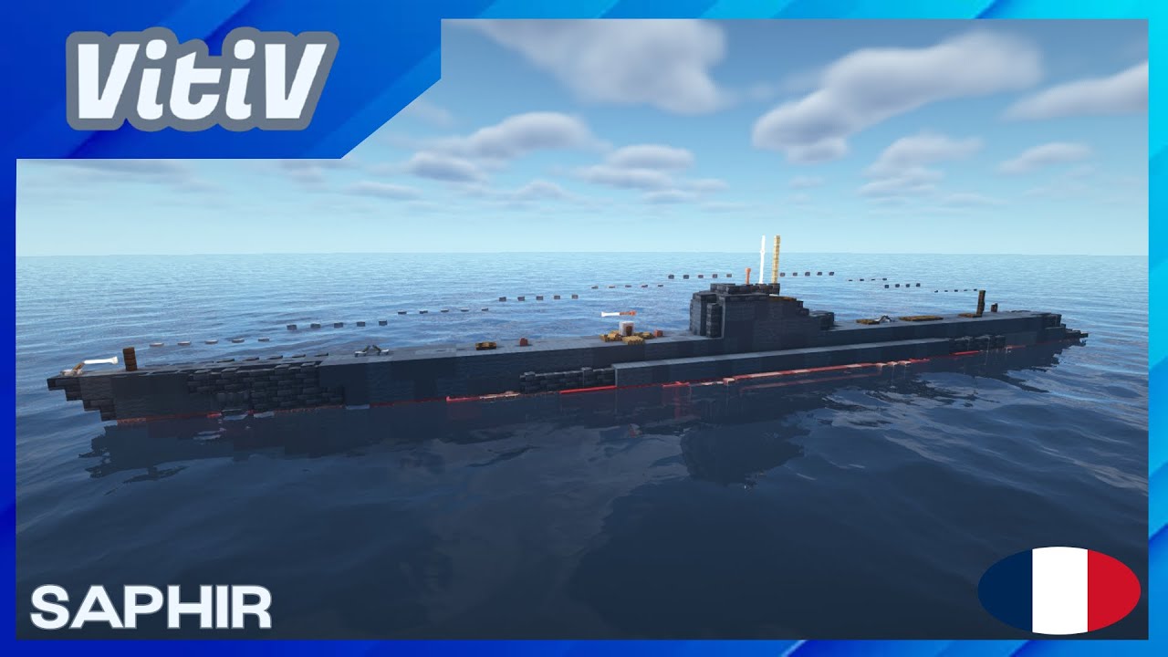 Saphir - Saphir-class Submarine - Minecraft - YouTube