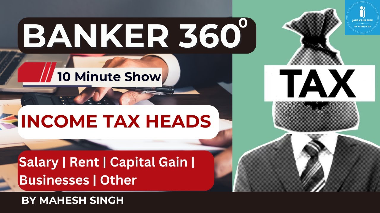 INCOME TAX HEAD | What are the 5 heads of Income? | Income heads under ...
