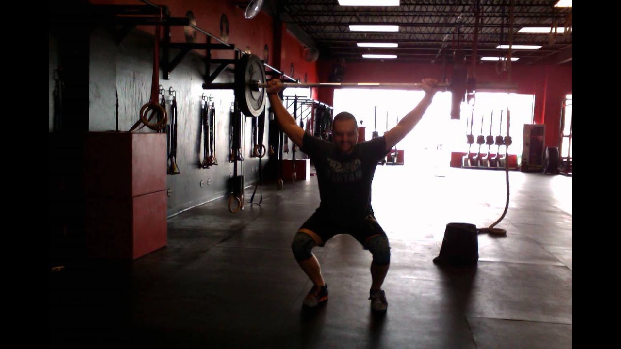 8-7-15 AMRAP-5 10 pull-ups 2 Snatch 155# - YouTube