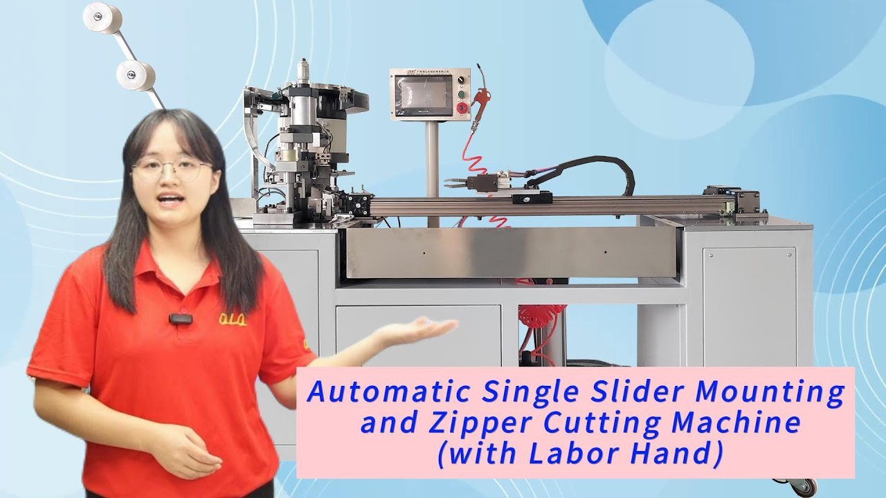 QLQ-SMCM Reduce cost with this slider mounting and zipper cutting ...