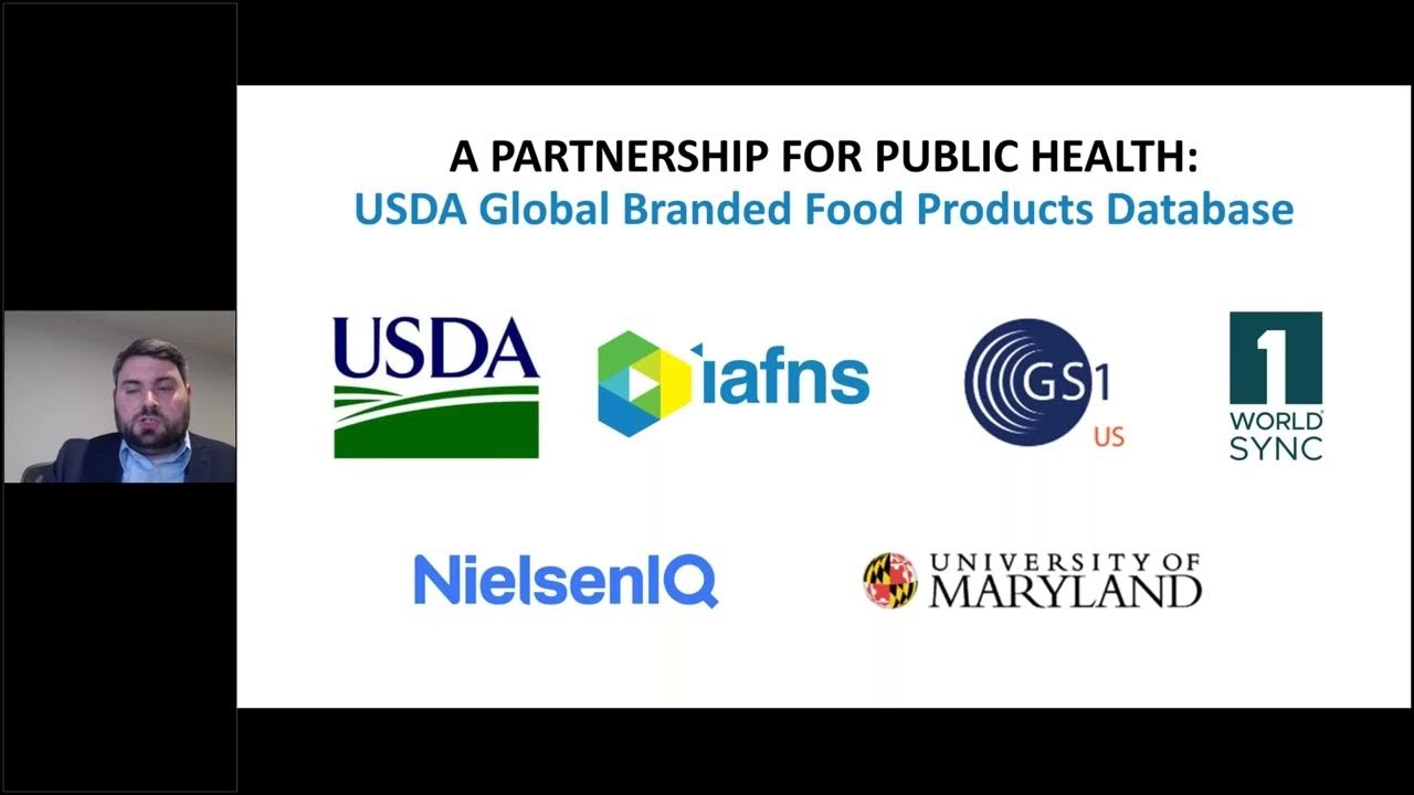 What's In Food | How USDA’s FoodData Central and GBFPD Supports Nutrition Research - YouTube