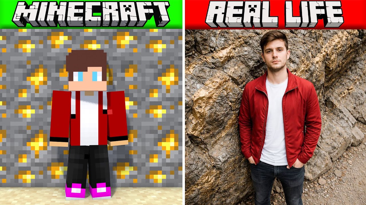 Minecraft Mobs – Real Life Version is Insane! - YouTube