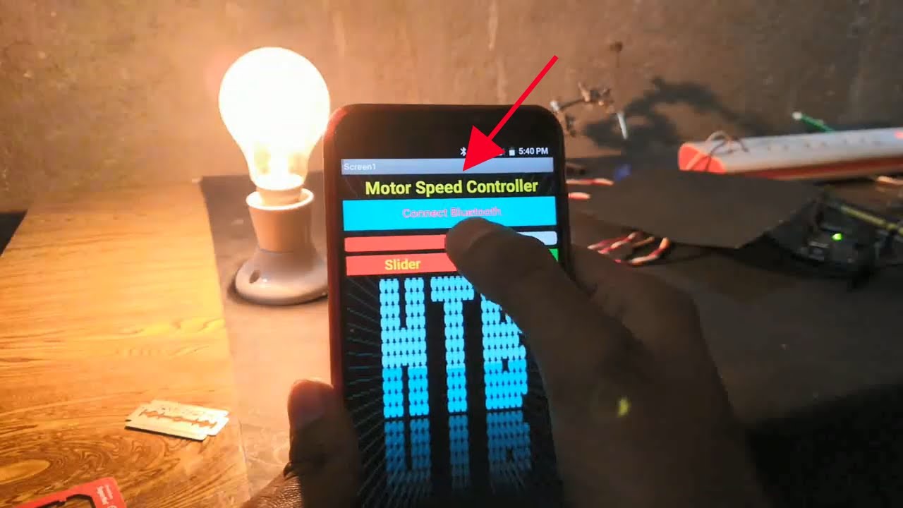 Bluetooth control 230v light/fan speed controller easiest way - YouTube
