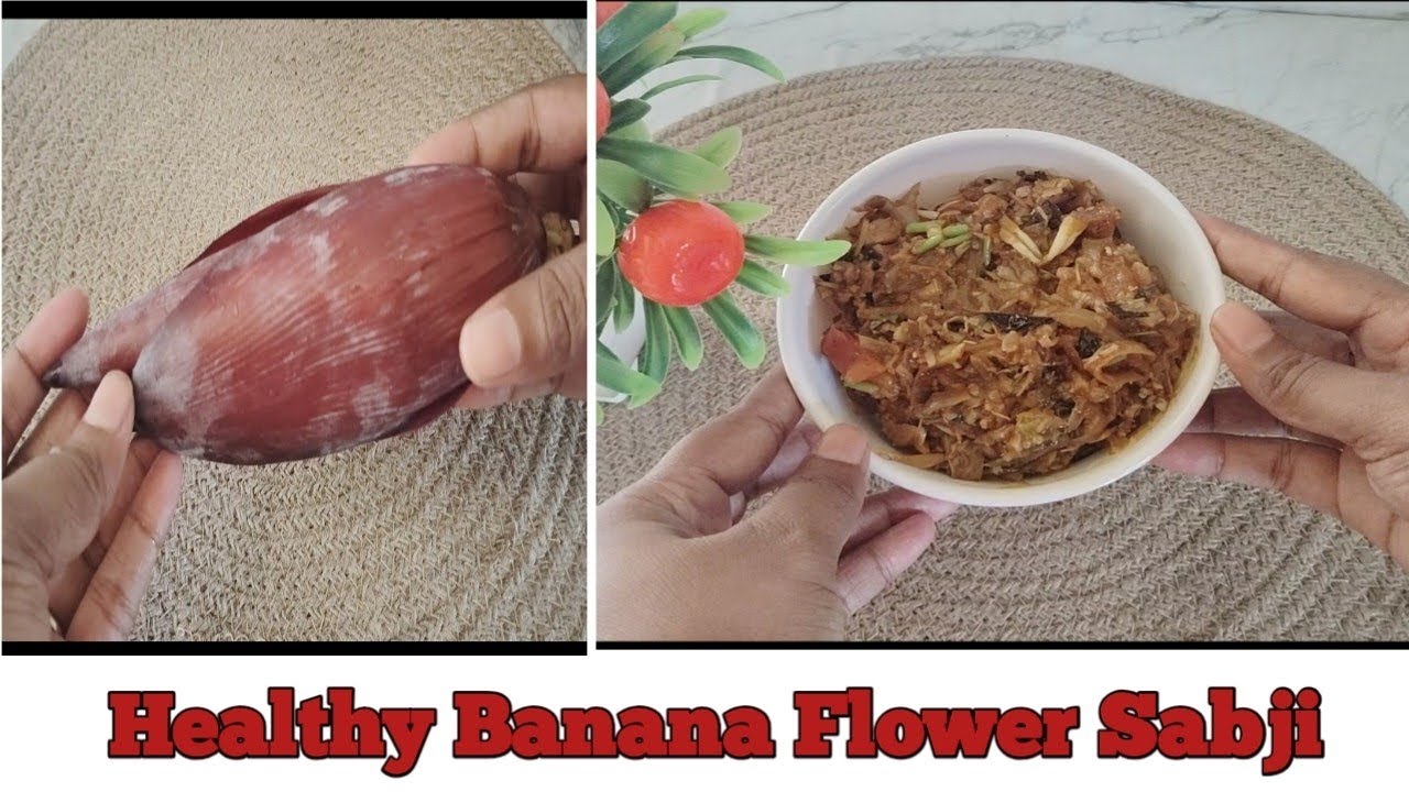 Banana Flower Sabzi: A Superfood Recipe for Bone Health & Immunity!! # ...
