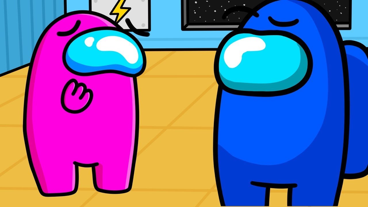 *SUS* CUP SONG with a GIRL the BEST moment in AMONG US (Animation ...