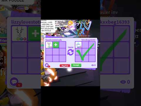 April 2024!! Neon Arctic Reindeer Traded In Adopt Me But Was It A W/F/L? 💜