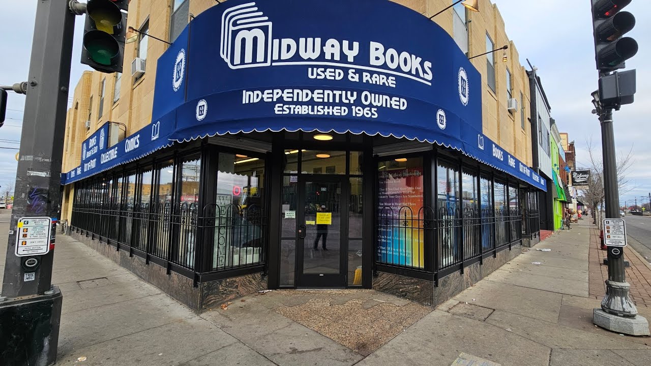 Book shopping in St. Paul, MN - Midway Books and the Bookhouse in Dinkytown - YouTube