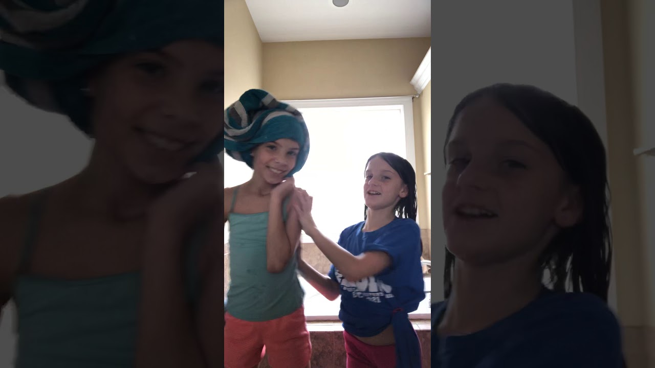 Night routine with sis - YouTube