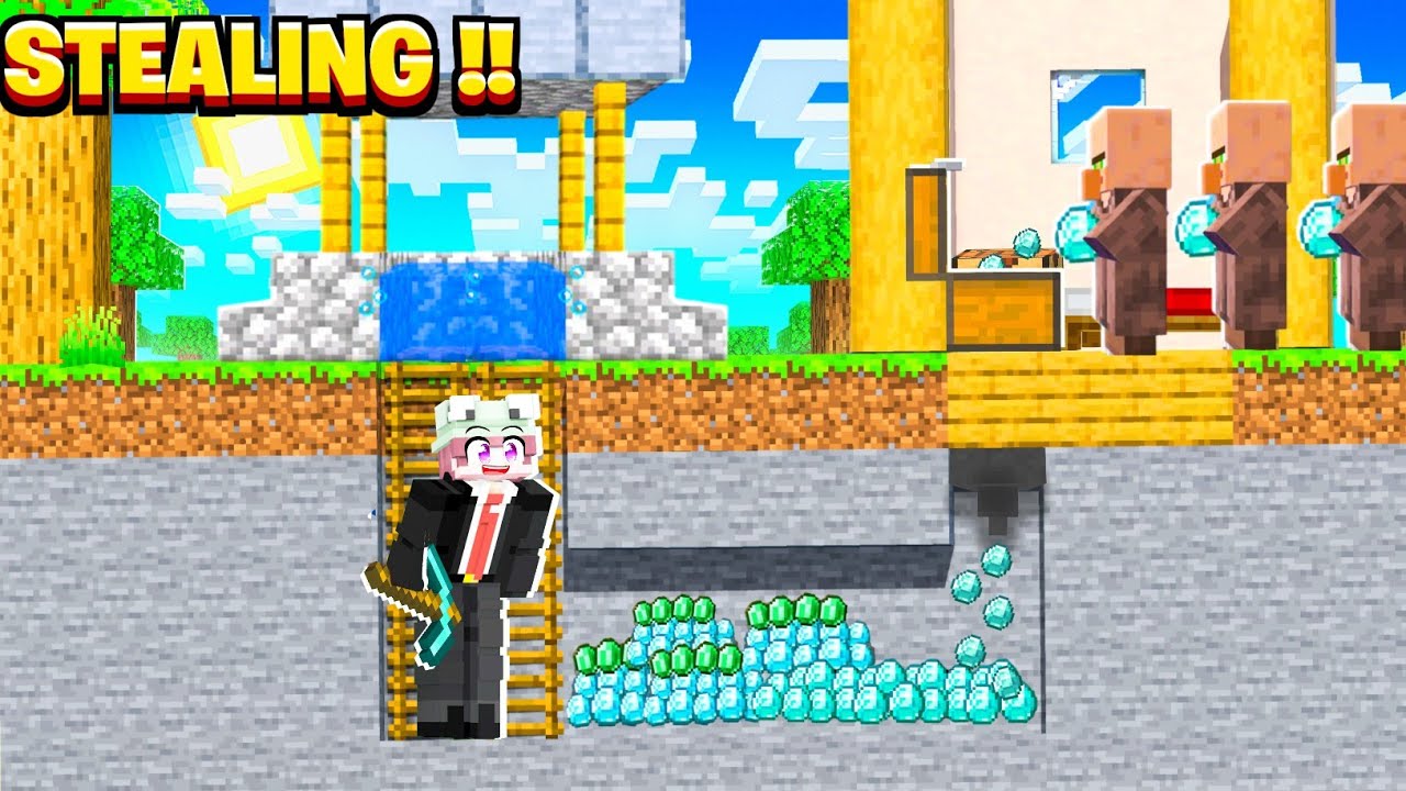 5 Ways to Scam Villager in Minecraft 🤯🤯 - YouTube