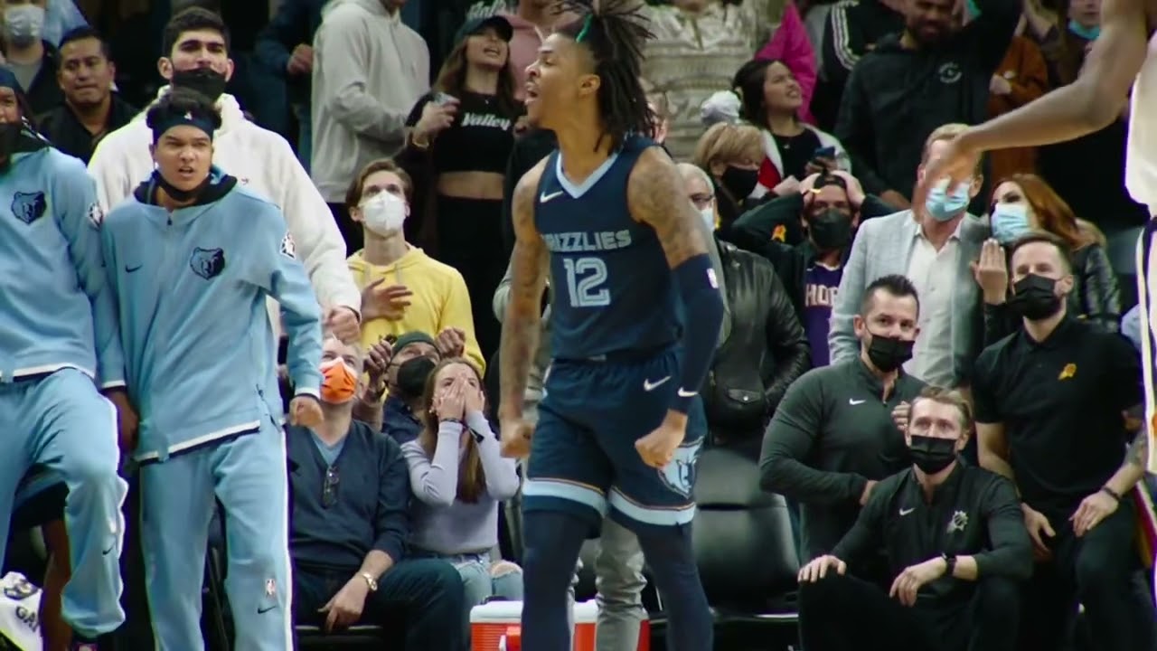 Ja Morant INSANE Game Winning Layup In Slow Motion! 🔥 - YouTube