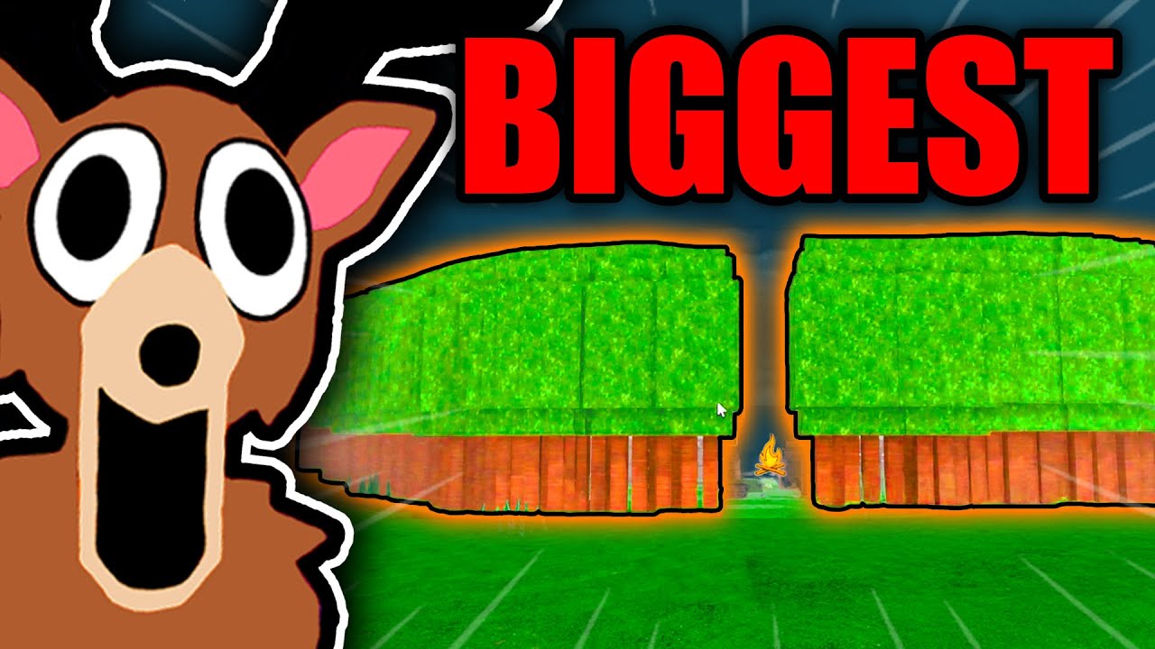 I Built The BIGGEST BASE In 99 Nights In The Forest! - YouTube