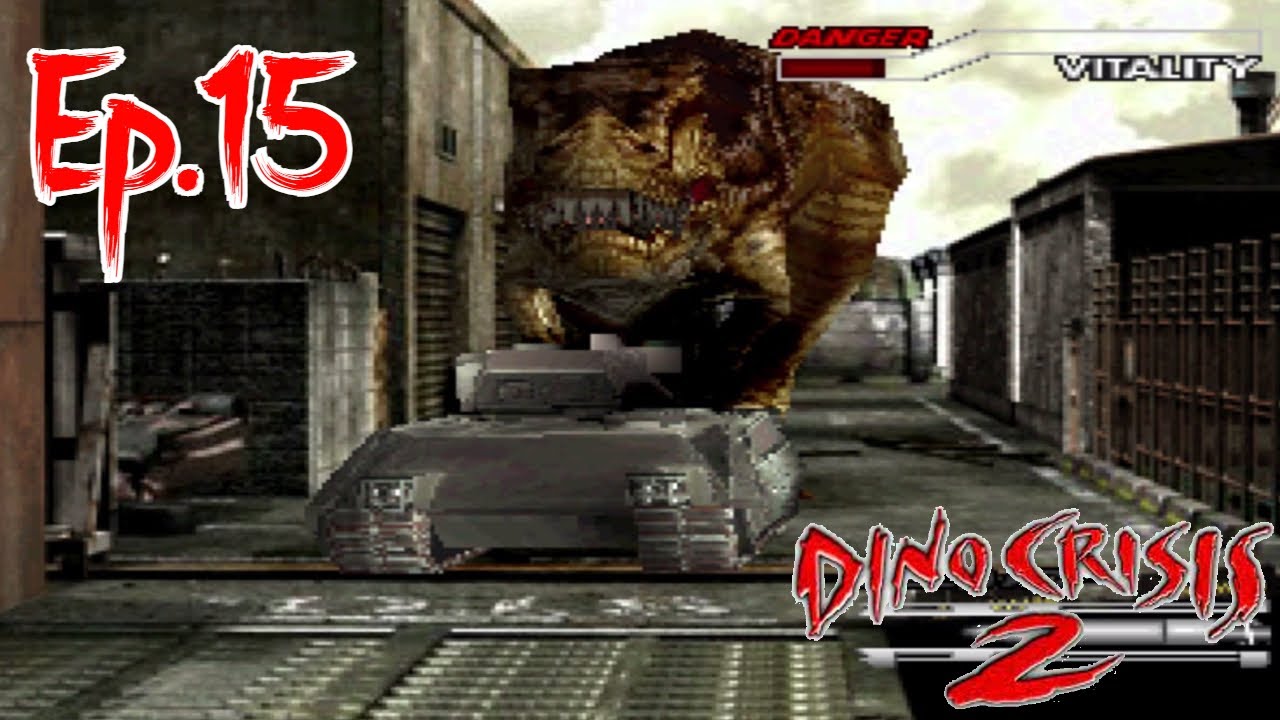 Dino Crisis 2 | PS1 | Tanque vs T-Rex - Ep.15 - YouTube