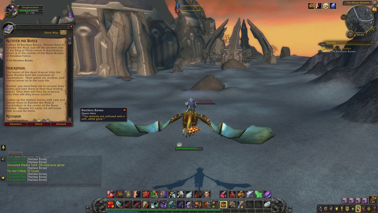 World of Warcraft: Recover the Bones - Quest ID 10030 (Gameplay ...