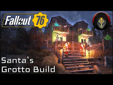 FALLOUT 76 | Santa's Grotto Camp Build - YouTube